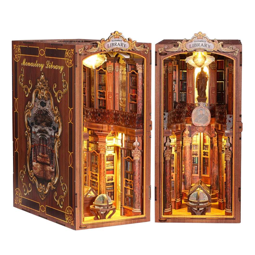 Monastery Library DIY Wooden Book Nook Kit – Sydney Trendshop